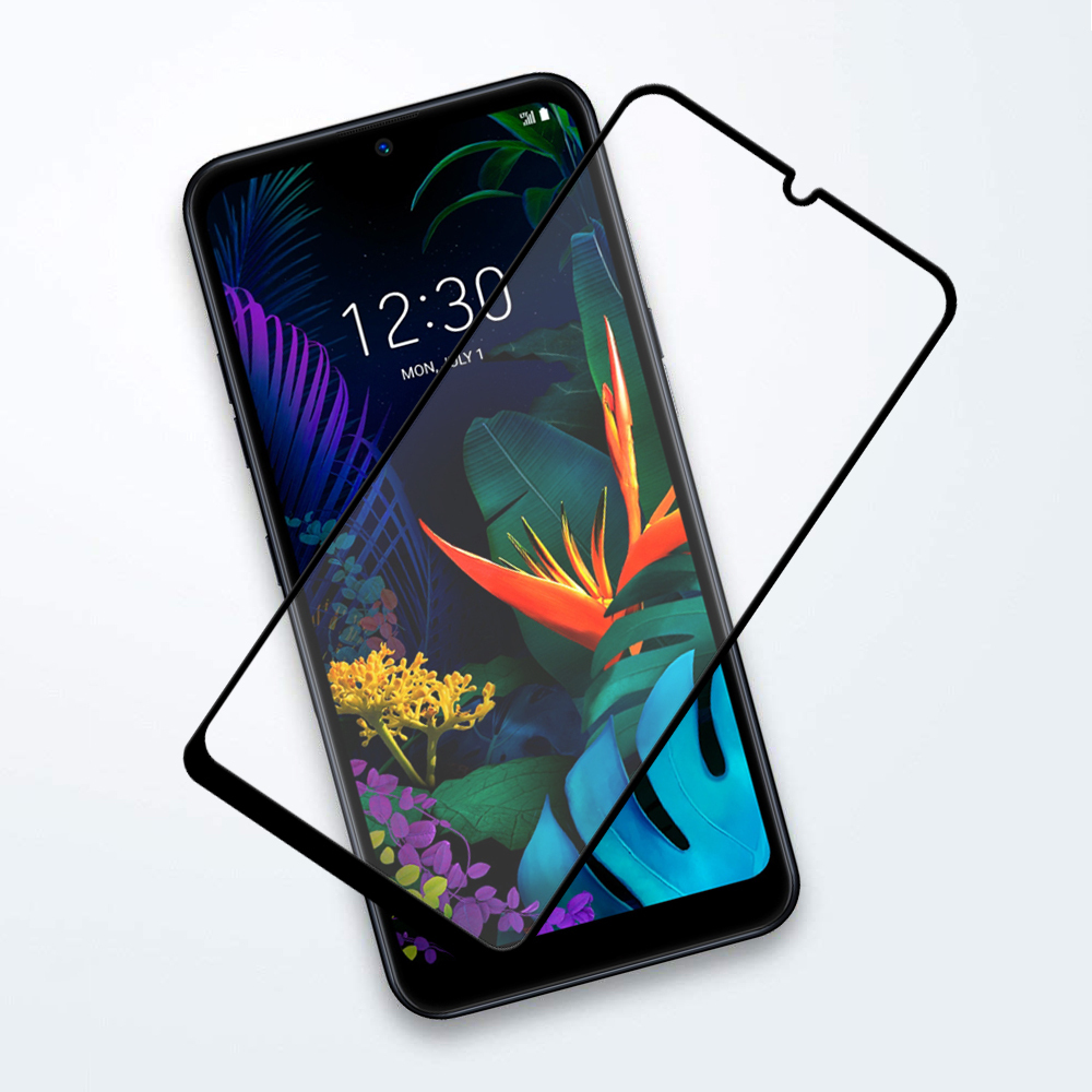 Full Coverage Tempered Glass Screen Protector for LG K50 / Q60